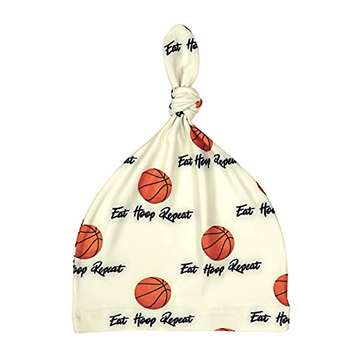 Sport Baby Swaddle Blanket - 2 Pack Swaddling Receiving Blanket with Headband - Baby Shower Newborn Gift (Basketball)