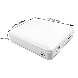 Smarkey 12v Portable Breast Pump Battery and Charger for S1 S2 Medela Pump-in-Style and Lactina Hygeia EnJoye (Easy for Outdoor and Travelling)