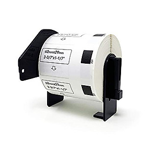 Buhbo Compatible Refill Replacement Label for Brother DK-1209 2-3/7" x 1-1/7" Small Address and Barcode (8 Pack / 800 Labels Per Roll)