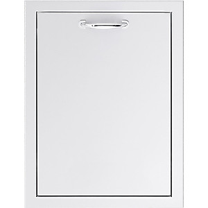 Summerset Professional Grills 20" North American Stainless Steel Double Trash/Recycling 2-Bin Pullout Drawer - SSTD2-20