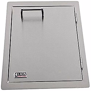 Lion Premium Grills L62945 Vertical Door with Towel Rack, 17-7/8 by 22-Inch