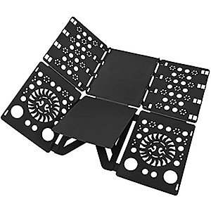 BoxLegend V3 Shirt Folding Board t Shirts Clothes Folder Durable Plastic Laundry folders Folding Boards,Black