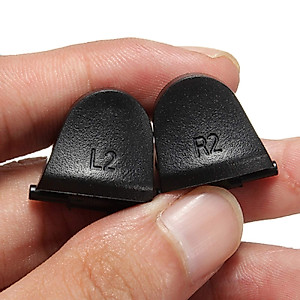 gotor 2 Trigger Buttons+2 Springs Replacement Parts For PlayStation 4 PS4 L2 R2