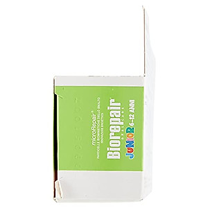 Biorepair: Oral Care Junior 7-14 Years Toothpaste, Fluoride Free, with Mint Extract - 2.53 Fluid Ounces (75ml) Tube [ Italian Import ]