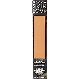 Becca Skin Love Weightless Blur Foundation, Amber, 1.23 Ounce