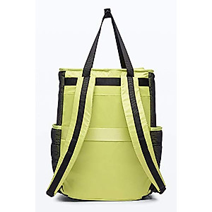 Lululemon Dash All Day Backpack (Black/Lemon Vibe)