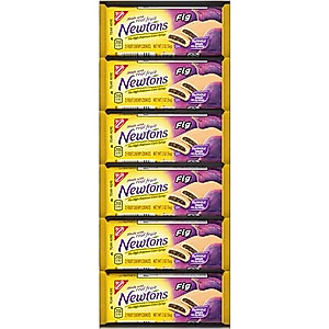 Newtons Soft & Fruit Chewy Fig Cookies, 48 Snack Packs (2 Cookies Per Pack, 4 Boxes)