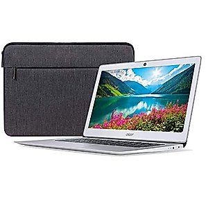 Acer Chromebook 14 CB3-431-12K1 14" Chromebook - 1366 x 768 - Atom x5 E8000-4 GB RAM - 32 GB Flash Memory - Sparkly Silver - Chrome OS - Intel HD Graphics - ComfyView - English (US) Keyboard -