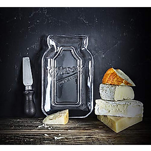 Mason Craft & More Glass Tableware Collection, SPOON REST, Clear