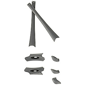 Oakley Flak Jacket Polarized Ear Sock and Nose Pad Accessory Kit, Slate, One Size