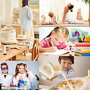 Sand Timer 6 Colors Hourglass Sandglass Sand Clock Timer 30sec / 1min / 2mins / 3mins / 5mins / 10mins (Pack of 6). for Classroom Game Home Office, Toothbrush Timer for Children Kids