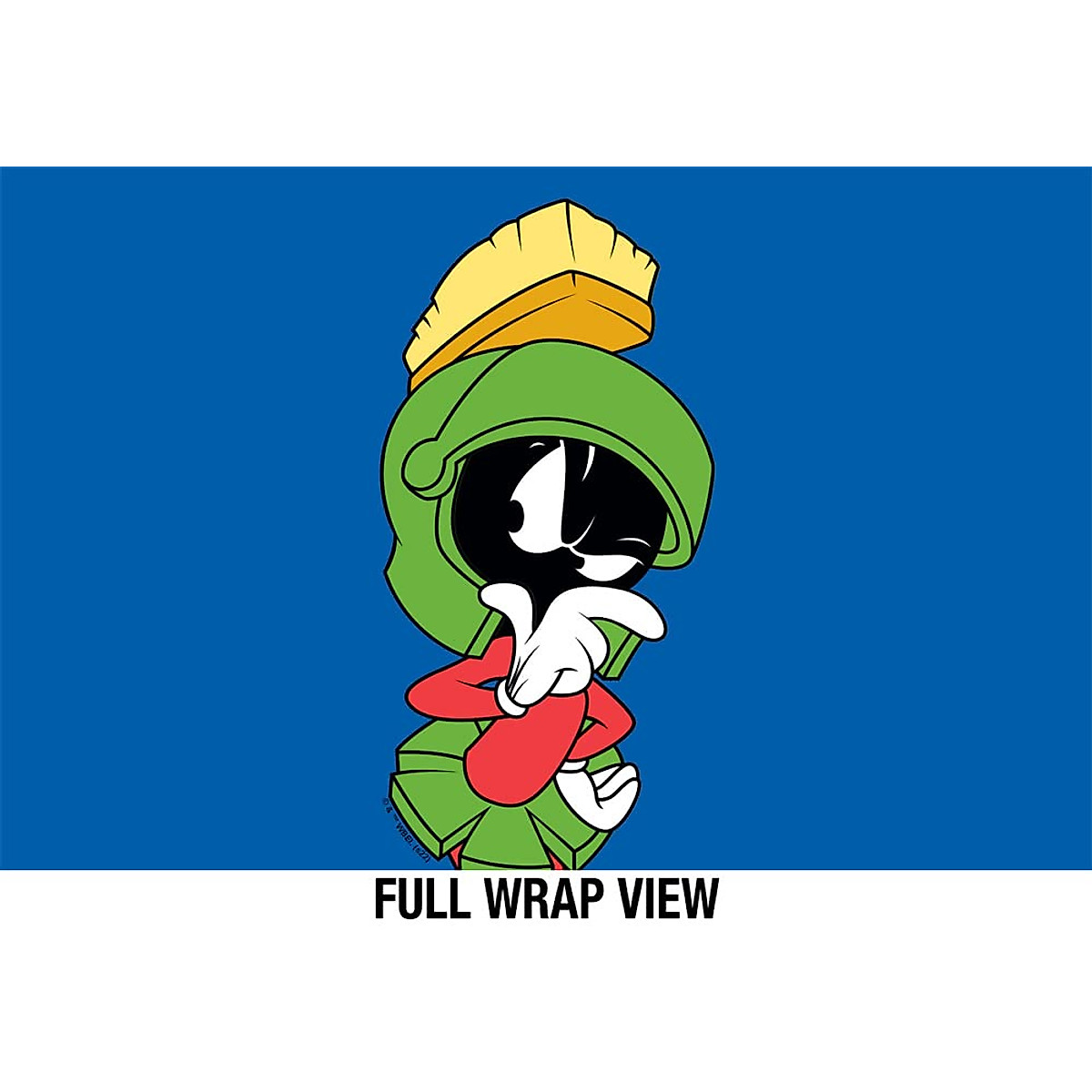 Looney Tunes OFFICIAL Marvin The Martian 18 oz Insulated Water Bottle, Leak Resistant, Vacuum Insulated Stainless Steel with 2-in-1 Loop Cap