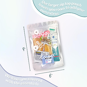 Casey Aileen Hangover Kit (1 Pack) Pre Filled Party Favors, Goodie Bags, Gift for Bachelorette, Wedding, 21st Birthday, Girls Trip and All Celebrations