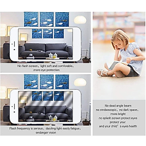 SAUGLAE LED Light Bulbs 15W, 120W Incandescent Bulbs Equivalent, 1500Lm, 6000K Daylight White, E26 Large Edison Screw Corn Bulbs, Pack of 4