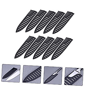Holibanna Meat Cleaver Sheath 10pcs 8 Case Cutter Guard Sheath Cover Plastic Cutter Tool Edge Guard Kitchen Cutter Protector Protectors Kitchen Sheath Kitchen Protective Cover Protection