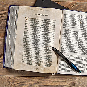 CSB Tony Evans Study Bible, Purple LeatherTouch, Indexed, Black Letter, Study Notes and Commentary, Articles, Videos, Charts, Easy-to-Read Bible Serif Type