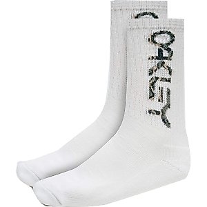 Oakley mens 2.0 (3 Pcs) B1B SOCKS 2 0 3 PCS , White, Large US
