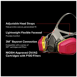 3M Professional Multi-Purpose Drop Down Respirator