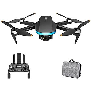 RKSTD Foldable FPV RC Drone For Adults Beginners And Kids; Voice Gesture Control RC Quadcopter With HD WiFi Camera, Brushless Motor, Auto Hover, Waypoint Flying