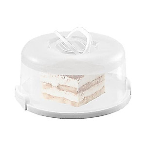 Cupcake Carrier with Lid, 6.1in lightweight Cupcake Carriers, Portable Plastc Cake Box, Cupcake Muffin Holder, Cake Storage Container, Heart Shape Silicone Cake Mold, Cake Stand for Transporting Cake