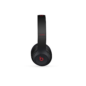 Beats Studio3 Wireless Noise Cancelling On-Ear Headphones - Apple W1 Headphone Chip, Class 1 Bluetooth, Active Noise Cancelling, 22 Hours Of Listening Time - Defiant Black-Red (Previous Model)
