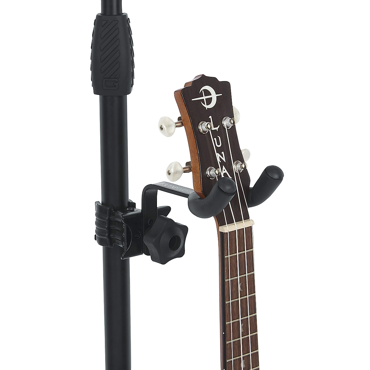 Gator Frameworks Ukulele/Mandolin Hanger Attachment for Microphone Stands (GFW-MICUKE-HNGR)