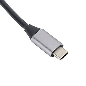 Tgoon 9 in 1 Adapter, Aluminum Alloy, ABS 4k 30hz 5-20V 3A (Maximum 60W) Hub Adapter