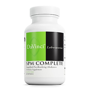 DAVINCI Labs SPM Complete - Helps Support Immune System, Digestive Health, Joint Health & More with Omega-3 Fatty Acids, Including EPA, DHA & DPA - Gluten-Free - 60 Softgels