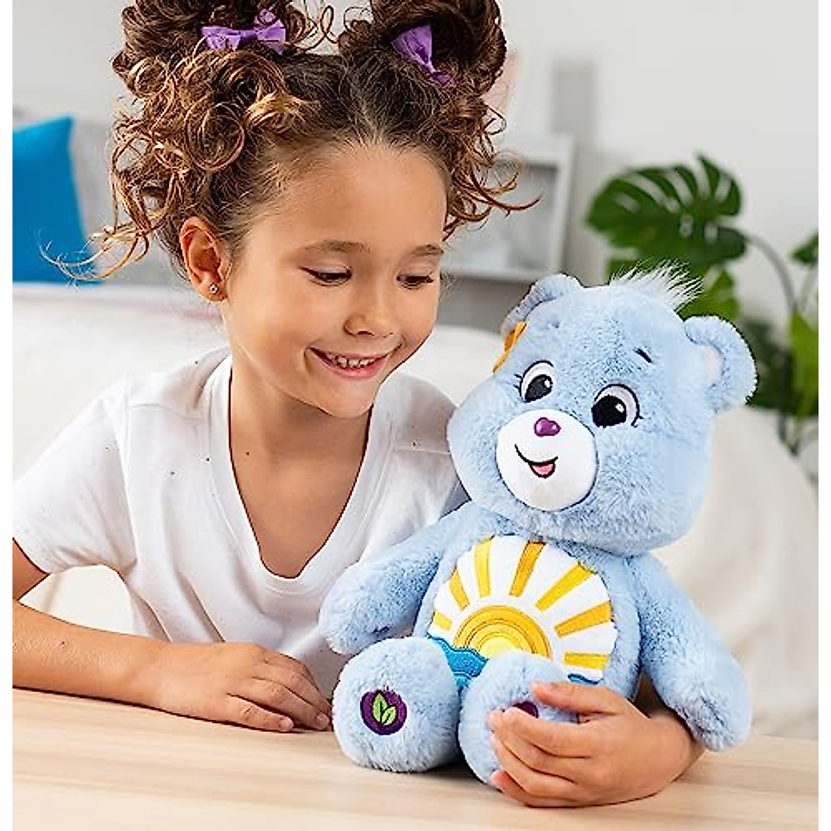 Care Bears 14" Medium Plush - Sea Friend Bear - Soft Huggable Eco Friendly Material! Amazon Exclusive