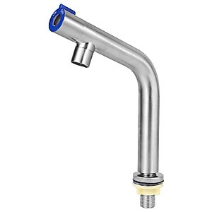OSALADI 2pcs Black Sink Faucet Toothbrush Travel Case Stainless Steel Water Tap Brass Faucet Faucets for Bath Sinks Stainless Steel Faucet Taps Toilet Water Tap American Style Wash Basin