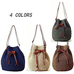 FAIRYSAN Blue Bucket Shoulder bags