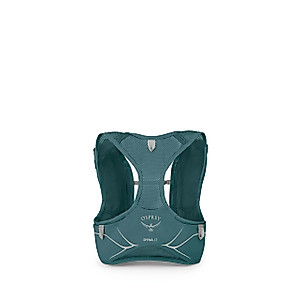 Osprey Dyna LT Women's Running Hydration Vest with Hydraulics Soft Flasks, Verdigris Green, Small