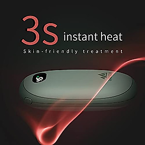 Unigear Hand Warmers Rechargeable, Reusable Portable Electric Hand Warmer 5200mAh USB Power Bank with Multi Heating Level from 95-131℉ and Digital Screen, Great for Raynauds, Outdoor, Camping, Hiking