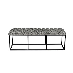 HomePop Decorative Bench, Global Print