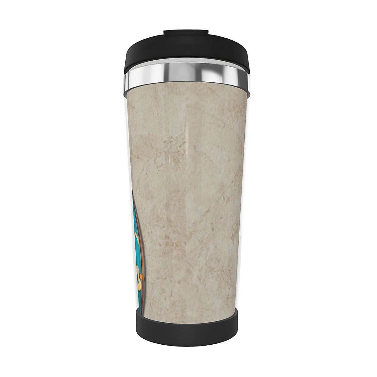 Travel Coffee Mug For Women Men Kokopelli Southwestern Style Double Wall Vacuum Insulated Tumbler Cup