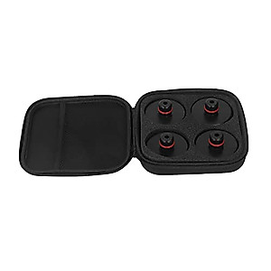 Kadimendium Rubber Jack Pad, Easy Storage Stand Frame Rail Protector No Harm to Human High Compatibility Good Protection for Garage