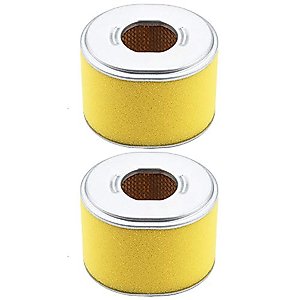 Pack-of-2 17210-ZE2-515 Air Filter for Honda GX240 GX270 8HP 9HP EG3500X EN3500 EZ3500 Portable Generator WT30 Water Pump FR800 Tiller 17210-ZE2-822