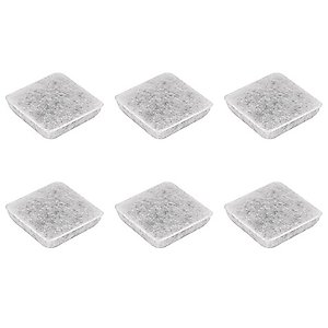 Nispira Premium Charcoal Water Filter Replacement Compatible with Petmate Replendish Mason Pet Fountains, 6 pk