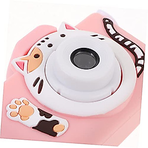 Milisten Toddler Camera 3pcs Portable Digital for Cat Kids Video Children Gaming Recorder Selfie Toddler Girls Camera Mini Cameras P Cartoon Boys Toy Digital Camera