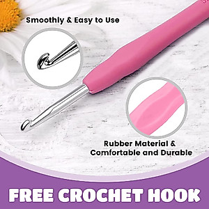 3x50g Beginners Ivory White Yarn, 260 Yards Ivory White Yarn for Crocheting Knitting, Easy-to-See Stitches, Worsted Medium #4, Chunky Thick Cotton Nylon Blend Yarn Yarn for Crocheting