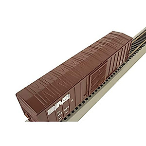Bachmann Trains - 50' Outside Braced Box Car with Flashing End of Train Device - Norfolk Southern #400028 - HO Scale