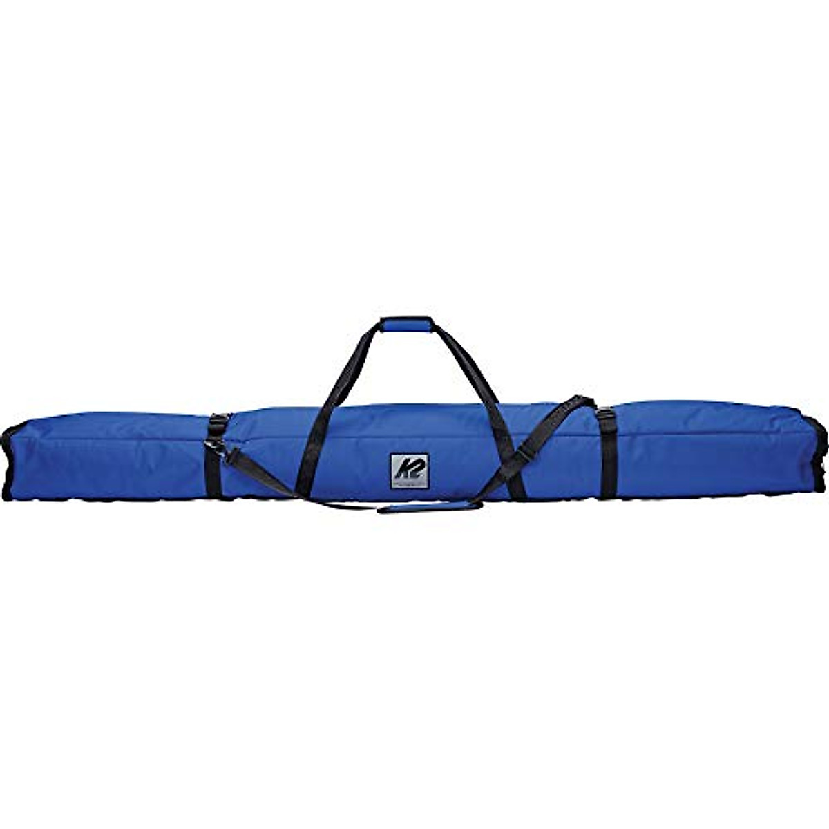 K2 Snow Unisex - Adults Double Padded Ski Bag, Unisex – Adults, Ski Bag., 20E5001, Blue, 175cm (Size 4.5)