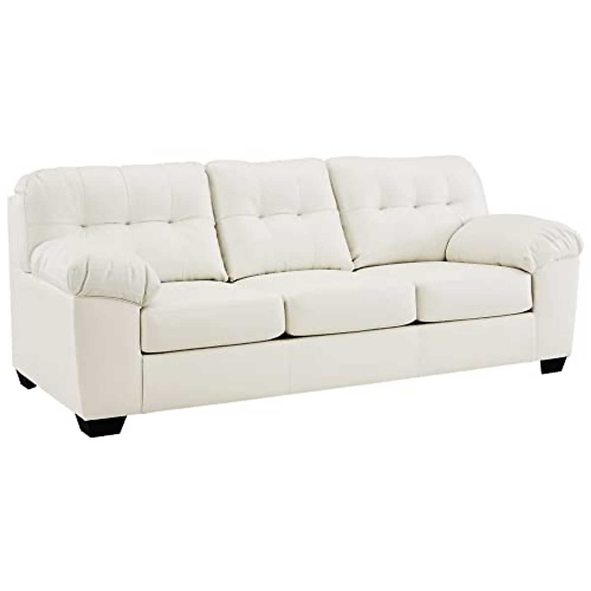 Signature Design by Ashley Donlen Sofa, 95"W x 40"D x 39"H, White