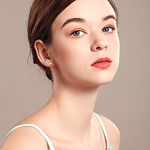 WINNICACA Ear Crawler Earrings for Women Earrings Sterling Silver Ear Climber Earrings for Women sea turtle Jewelry Gifts