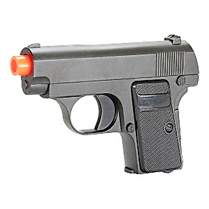 BBTac G1 Airsoft Spring Pistol Full Metal Slide and Body Ultra Subcompact 6" Pocket Pistol 215 FPS Spring Airsoft Gun by BBTac®