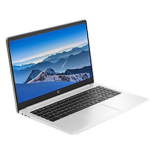 HP 2024 15" HD IPS Chromebook, Intel 4-Core Pentium Processor 3.30GHz Turbo Speed, 8GB Ram, 128GB Storage, Ultra-Fast WiFi, Full Size Keyboard, Chrome OS, Arctic Silver(Renewed)