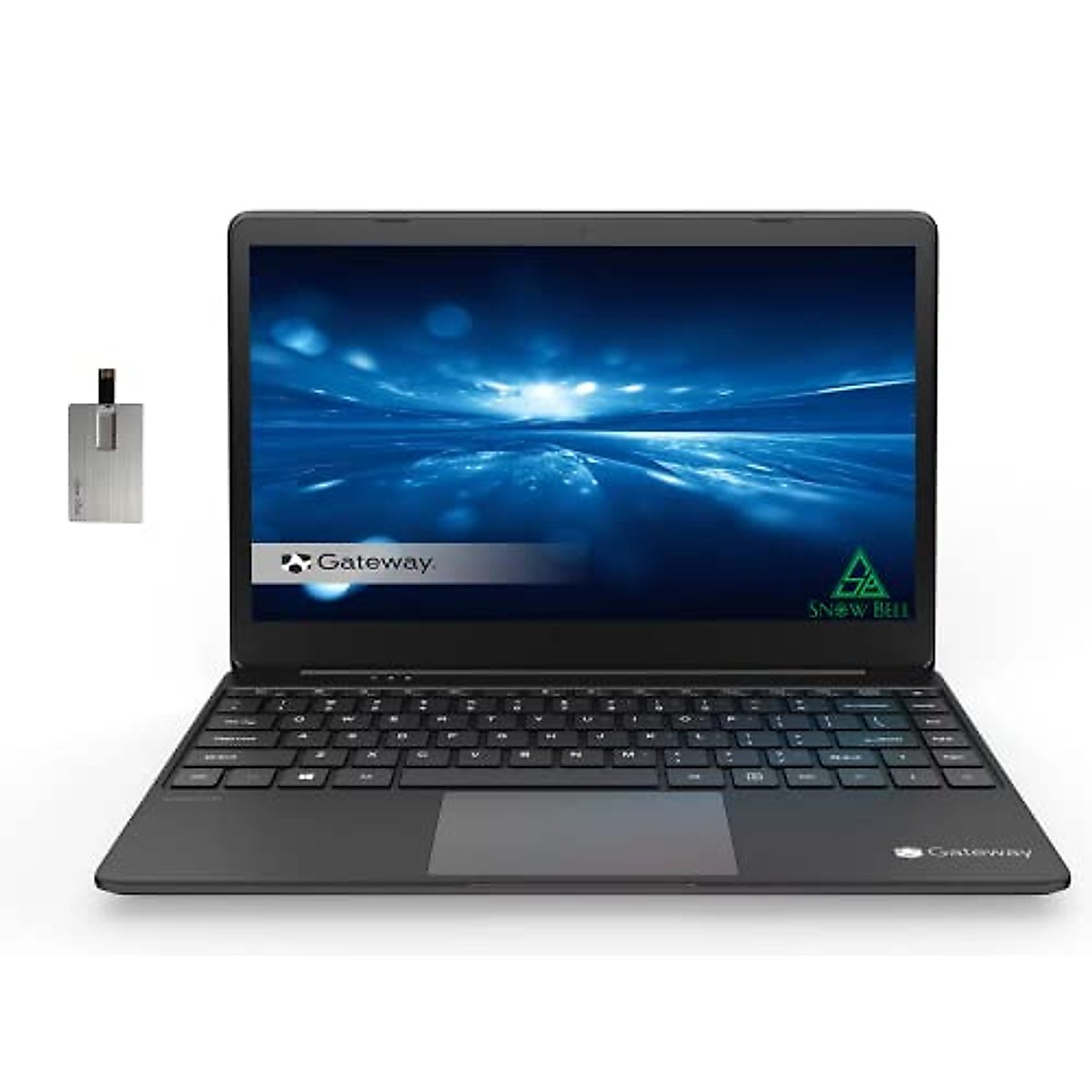 Gateway 2022 14.1” Ultra Slim IPS FHD Display, Intel Core i5-1135G7 Processor, 16GB RAM, 1TB PCIe SSD, Intel Iris Xe Graphics, Camera, Fingerprint Scanner, Bluetooth, Black, Win 10, 32GB USB Card