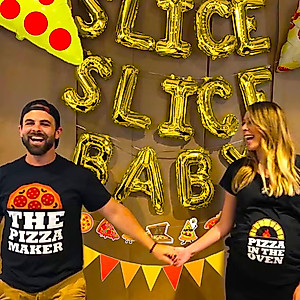 Slice Slice Baby Balloons Slice Slice Baby Decoration Slice Slice Baby Shower Decoration Pizza Party Decoration Pizza Birthday Decoration