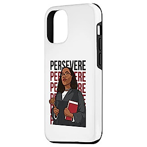 iPhone 12/12 Pro Persevere Ketanji Brown Jackson Liberal Feminist Costume KBJ Case