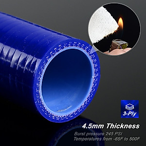 Silicone Radiator Coolant Hose Kit Clamps Replacement for Nissan Skyline GTM ECR32 R32 RB20DET 1989 1990 1991 1992 1993 Blue